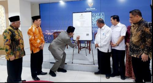 Optimalkan Pengelolaan Zakat BAZNAS Luncurkan Label Taat Zakat