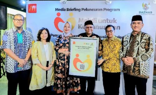 Permudah Sedekah Baznas dan PT Rekso Nasional Food Berkolaborasi