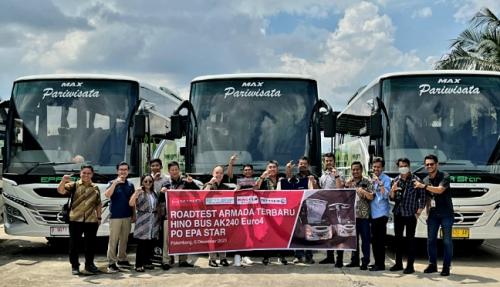 Hino Serahkan 6 Unit Bus Terbaru Kepada PO EPA Star Palembang